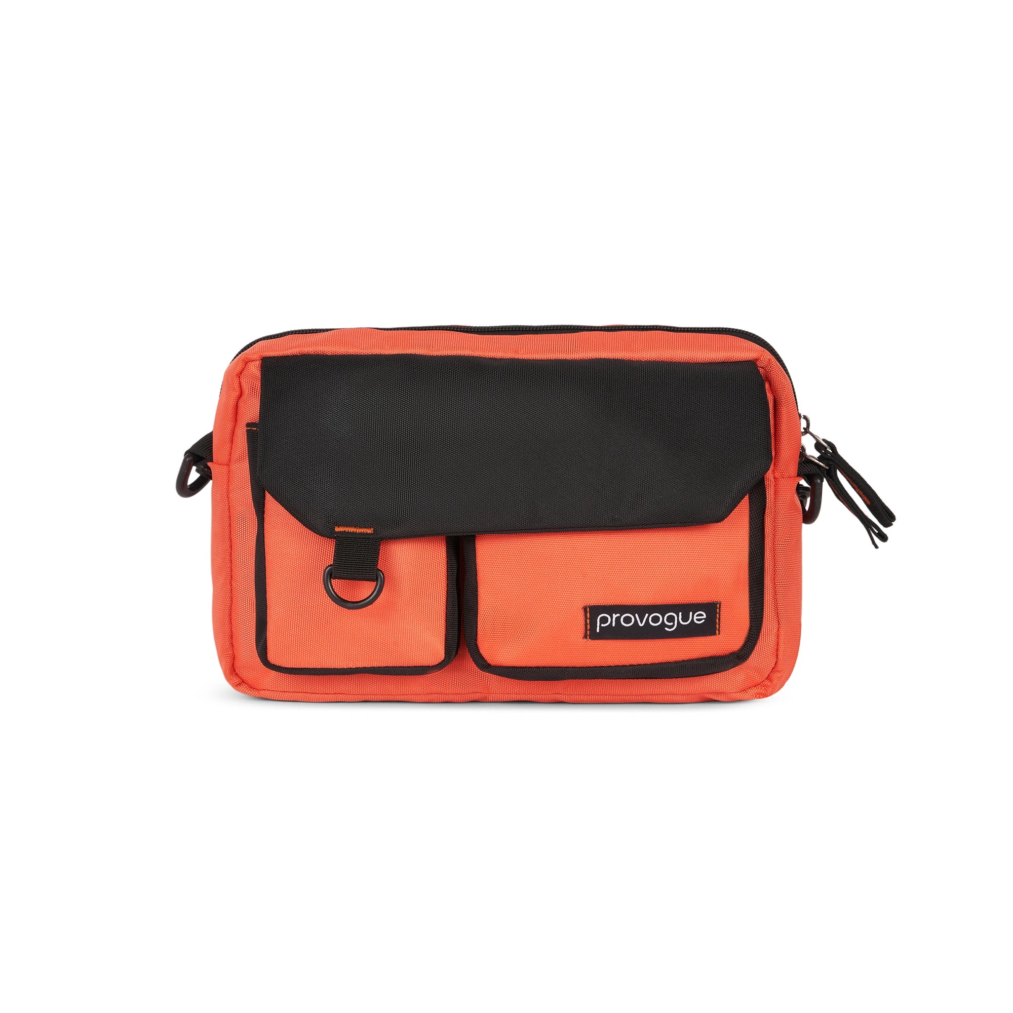 Buy Flux Black Crossbody Sling Bag | Provogue